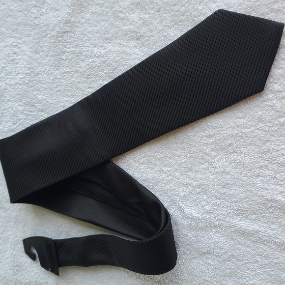Murano | Accessories | Murano Black Extra Long Silk Tie | Poshmark